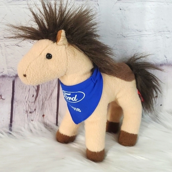 Ford | Toys | 28 Douglas Ford Mustang Brown Horse Stallion Plush ...